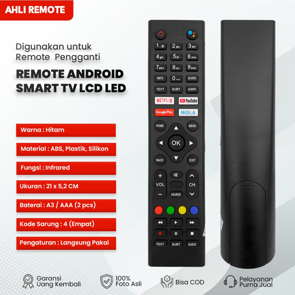 Jual Remote Polytron Android TV 81i960 / Remot Smart TV Polytron ... Jual Remote Polytron Android TV 81i960 / Remot Smart TV Polytron ...