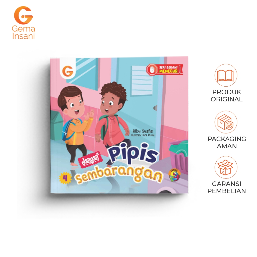 Jual Gema Insani Buku Anak Seri Berani Menegur 4 Jangan Pipis ...