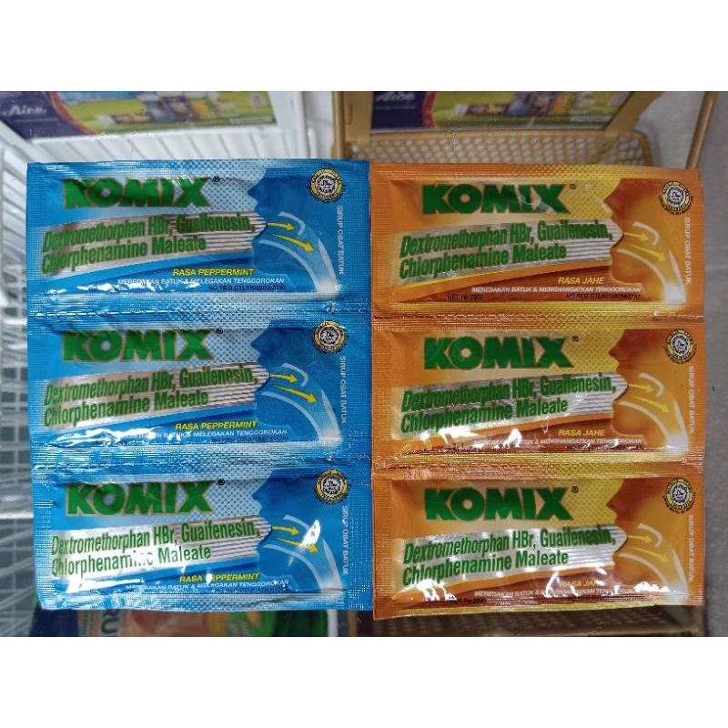 Jual Obat Batuk Komix 7 ML | Shopee Indonesia