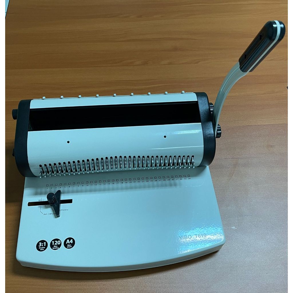 Jual Mesin Jilid (Binding Machine) Yibo T619 (Wire Binding) | Shopee ...
