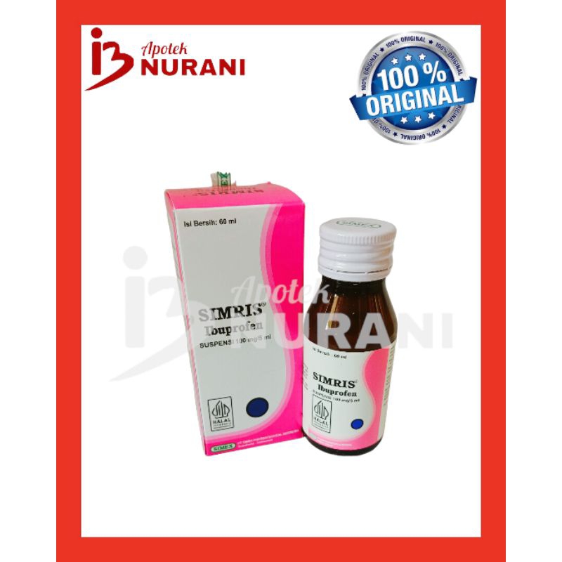 Jual SIMRIS SIRUP OBAT UNTUK DEMAM DAN NYERI ANAK | Shopee Indonesia