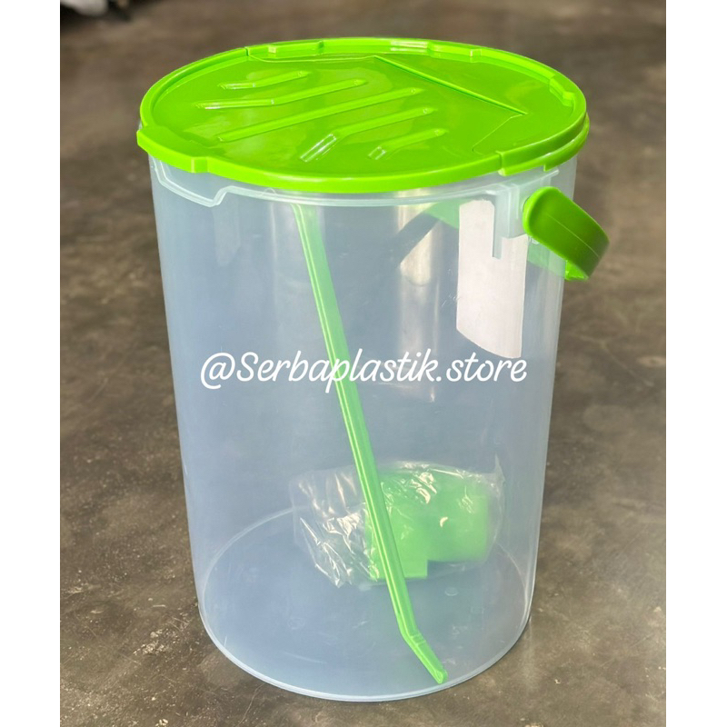 Jual Toples es buah / toples es bening / toples jus tabung bulat 26ltr ...