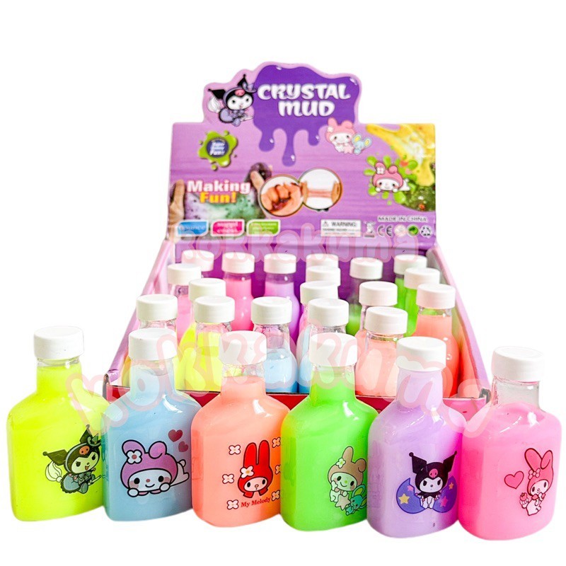 Jual SLIME BOTOL SANRIO Mainan Motorik Anak Karakter Sanrio//slime ...