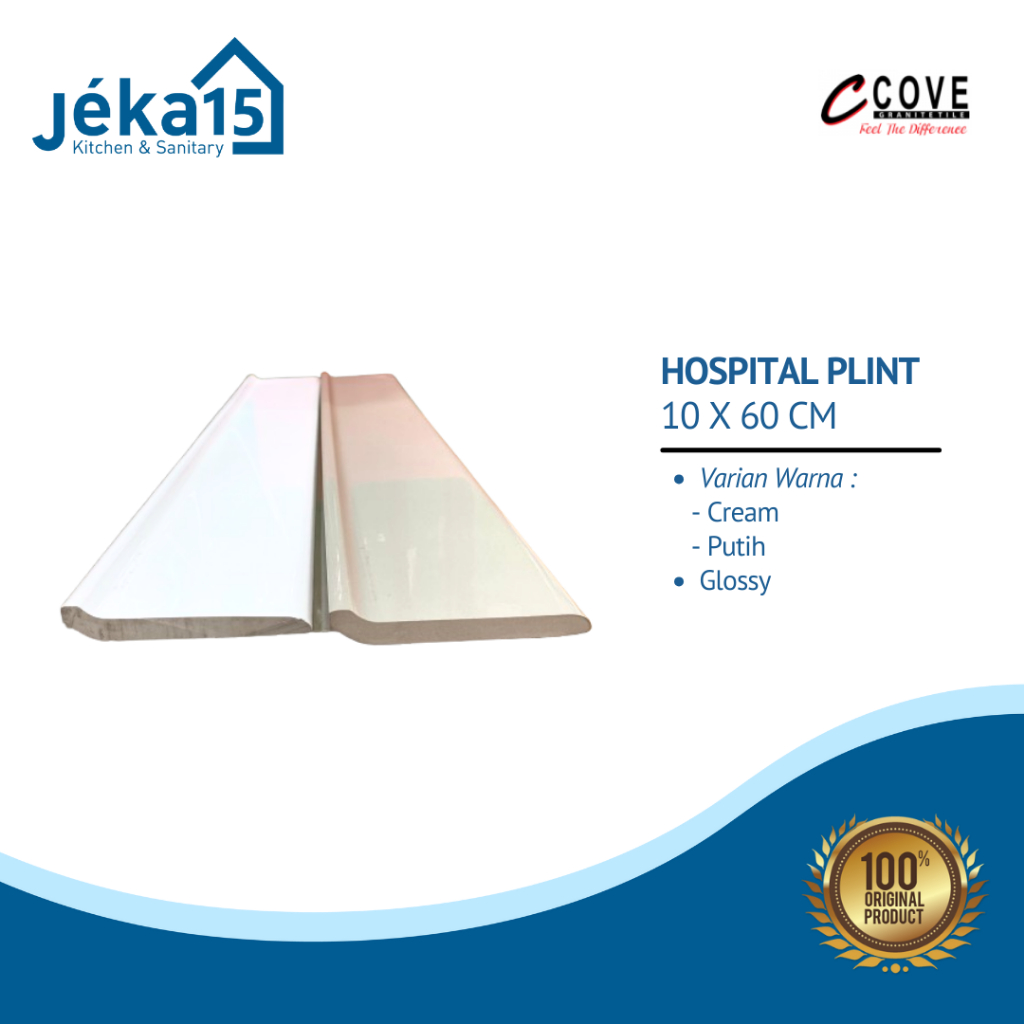 Jual COVE HOSPITAL PLINT 10x60 | SKIRTING PLINT KERAMIK | PLINT RUMAH ...