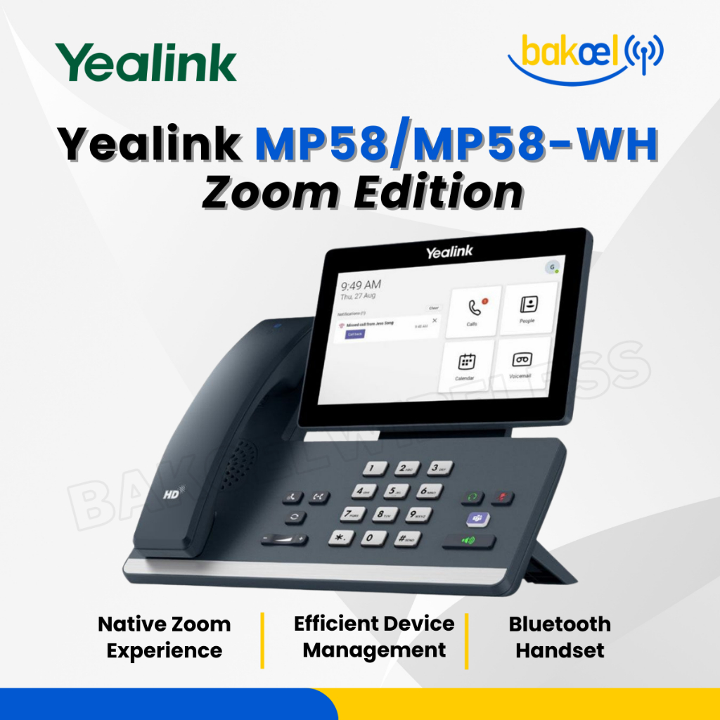 Jual Yealink MP58 | Teams Edition Smart Business IP Phone | Shopee ...
