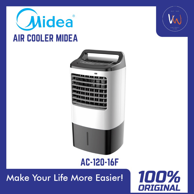 Jual Air Cooler Midea AC-120-16F 10 Liter / Pendingin Ruangan / Air ...