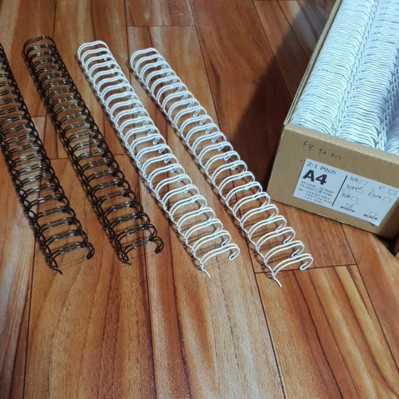 Jual wat / Ring Kawat Jilid (No.12) 3/4 F4 atau A4 Wire 2:1 26 atau 23 ...