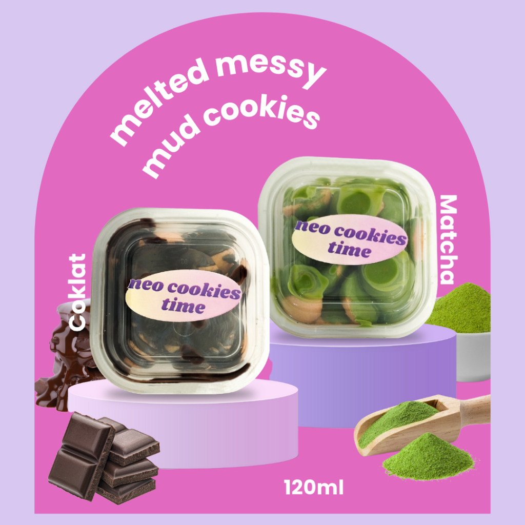 Jual NEO COOKIES TIME - MELTED MUD COOKIES SIRAM SAUS COKLAT LUMER ...