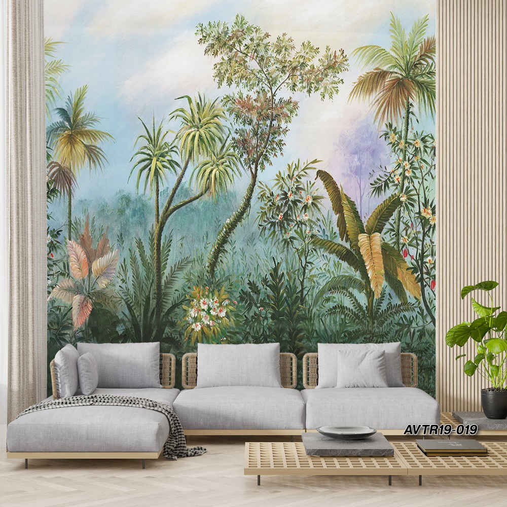 Jual Wall Banner Dinding | Wall Banner Ruang Tamu | Wall Banner Motif ...