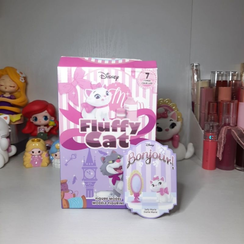 Jual (SELECTED) MINISO BLINDBOX BLIND BOX FLUFFY CAT MARIE THE CAT ...