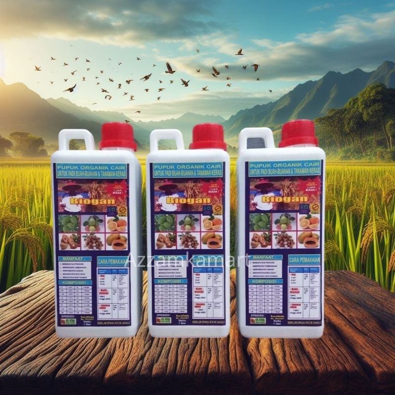 Jual PUPUK ORGANIK CAIR POC BIOGAN UNTUK BUAH-BUAHAN DAN TANAMAN KERAS ...