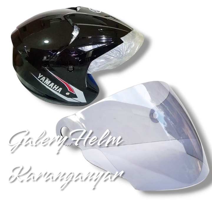 Jual (YMH) Kaca Helm Yamaha MIO Half Face semua Varian Visor helm ...
