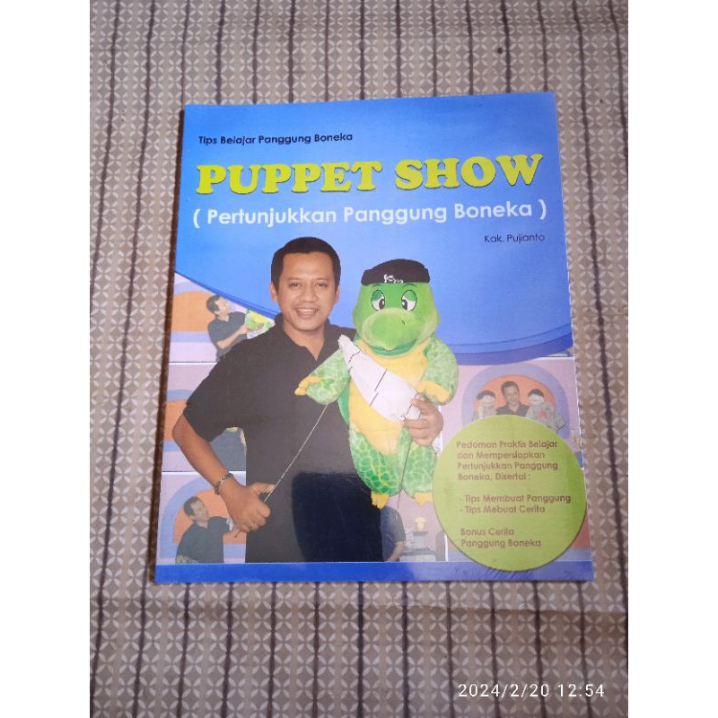 Jual buku puppet show (pertunjukan panggung boneka) Kak pujianto ...