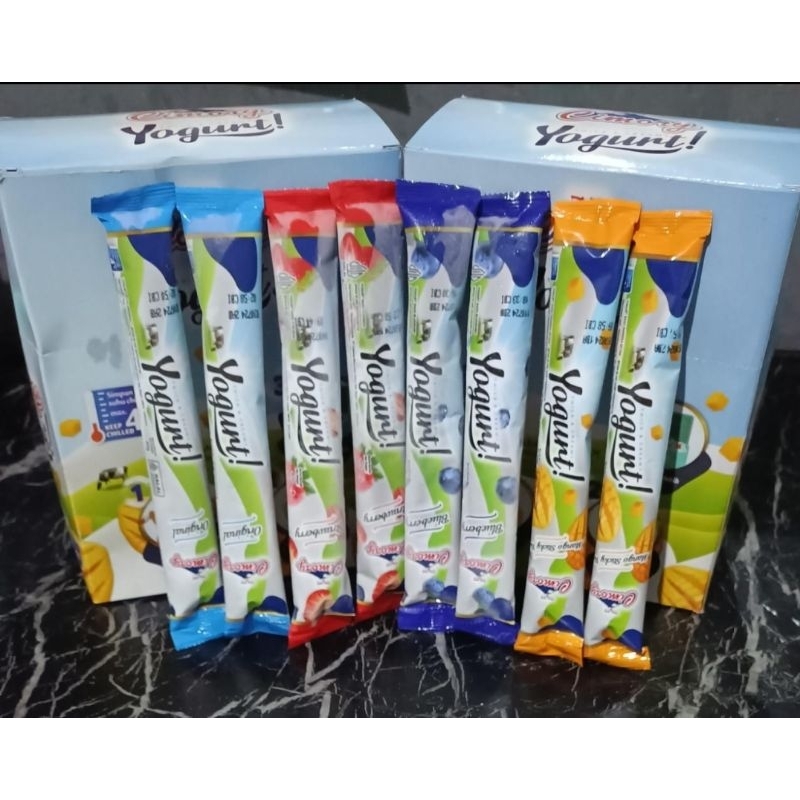 Jual Cimory Yogurt stick 1 box isi 25 pcs 5 varian rasa segar Murah ...