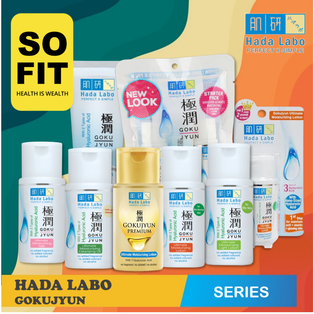 Jual Hada Labo Gokujyun Series / Hadalabo / Premium / Cleansing Oil ...