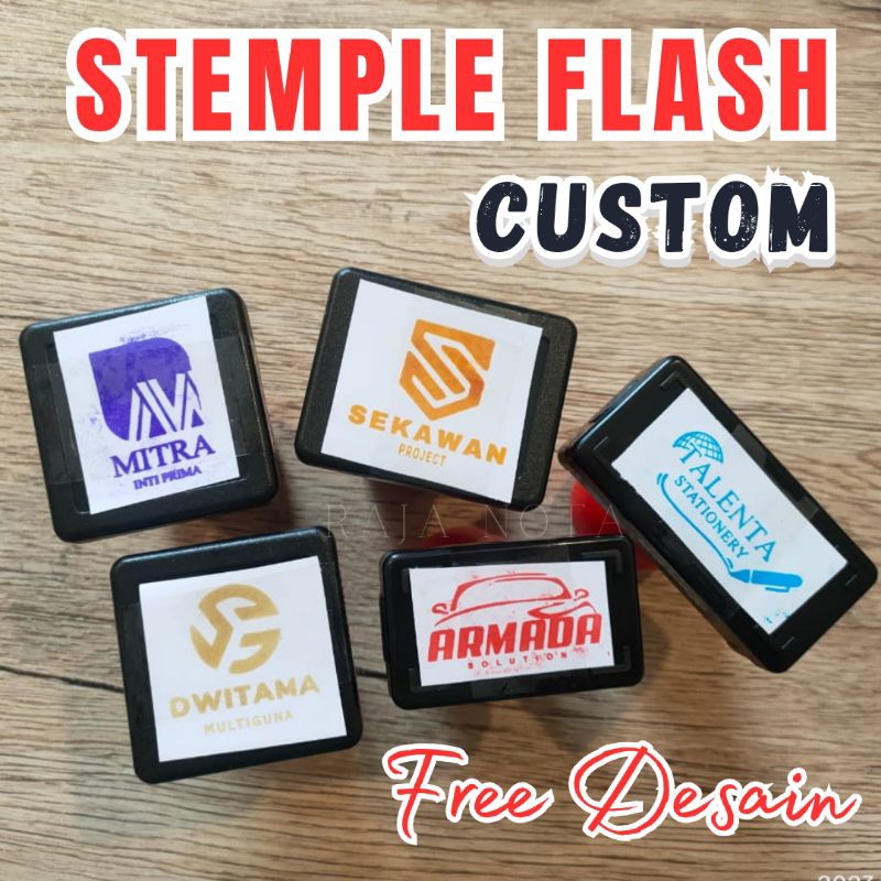 Jual STEMPEL OTOMATIS / CAP OTOMATIS GRATIS DESIGN / STAMPEL | Shopee ...