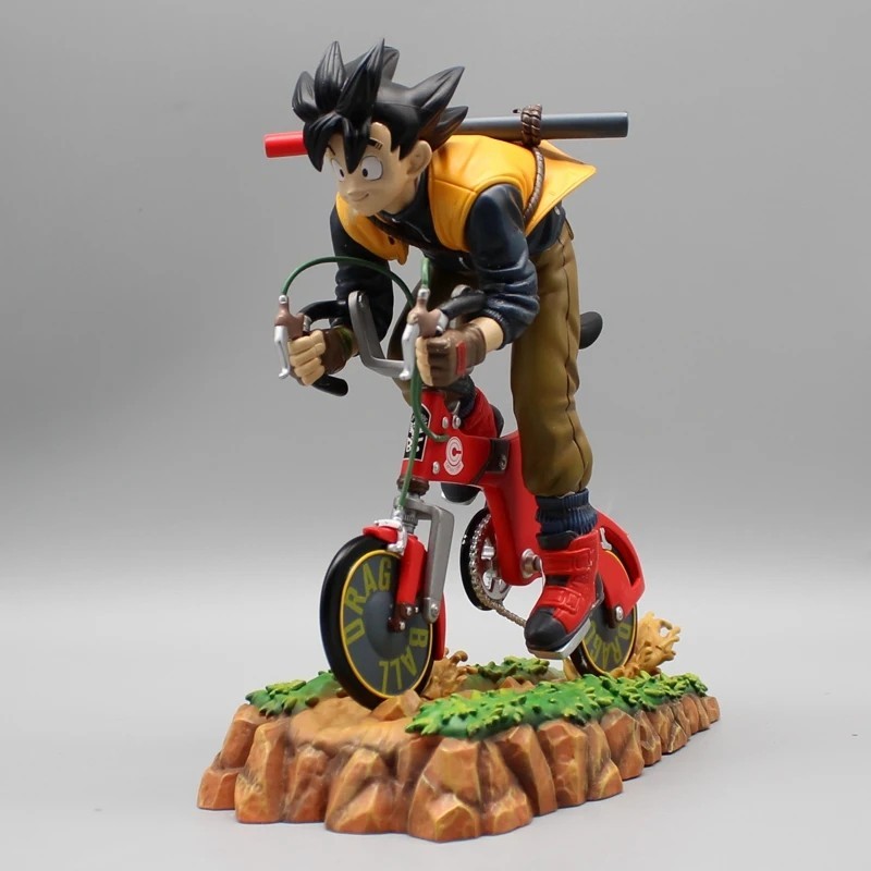 Jual Dragon Ball Z Kai Son Goku Training Capsule Bicycle Diorama Figure ...