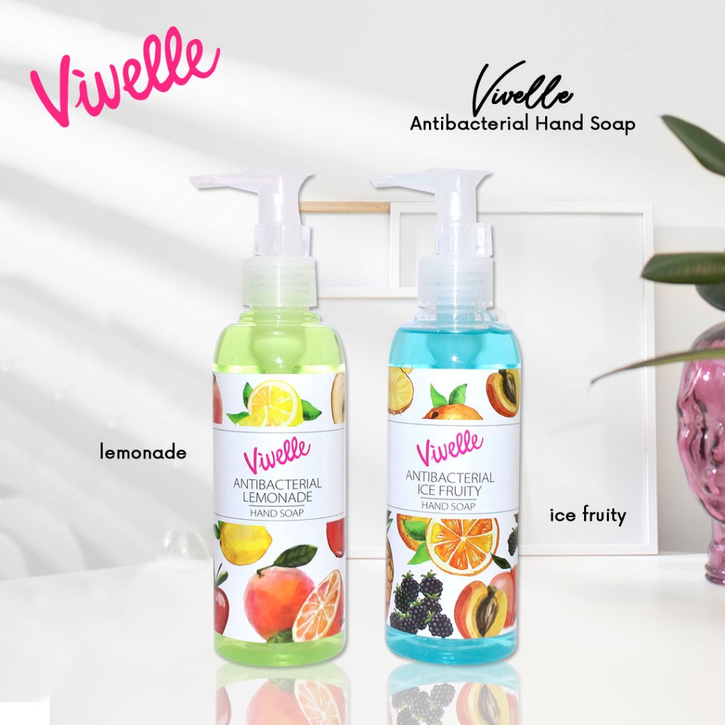 Jual Vivelle Antibacterial Hand Soap with Designer Perfume 200ml ...