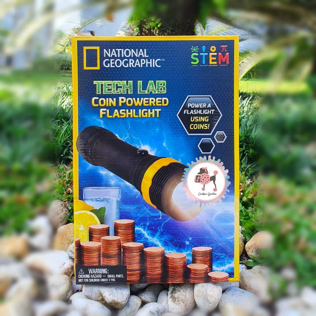 Jual National Geographic Tech Lab Coin Battery Flashlight Science Kit ...