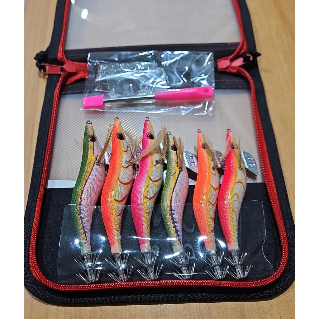 Jual Marushin Egi Set Bag Peralatan Mancing Cumi Sotong | Shopee Indonesia