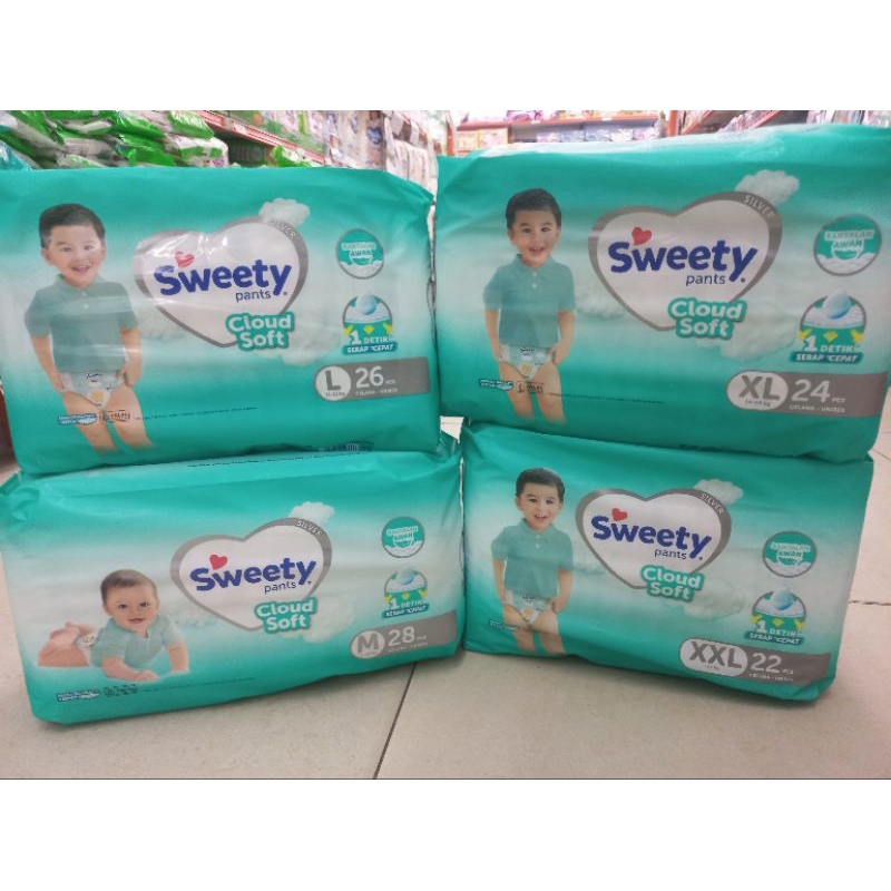 Jual Sweety silver pants M28 / L26 / XL24 / XXL22 | Shopee Indonesia