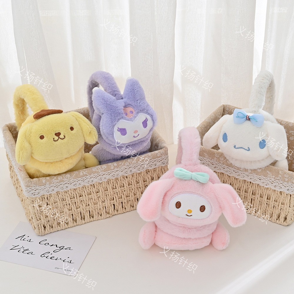 Jual Earmuff Earwarm Penutup Telinga Sanrio Cinnamoroll Melody Kuromi ...