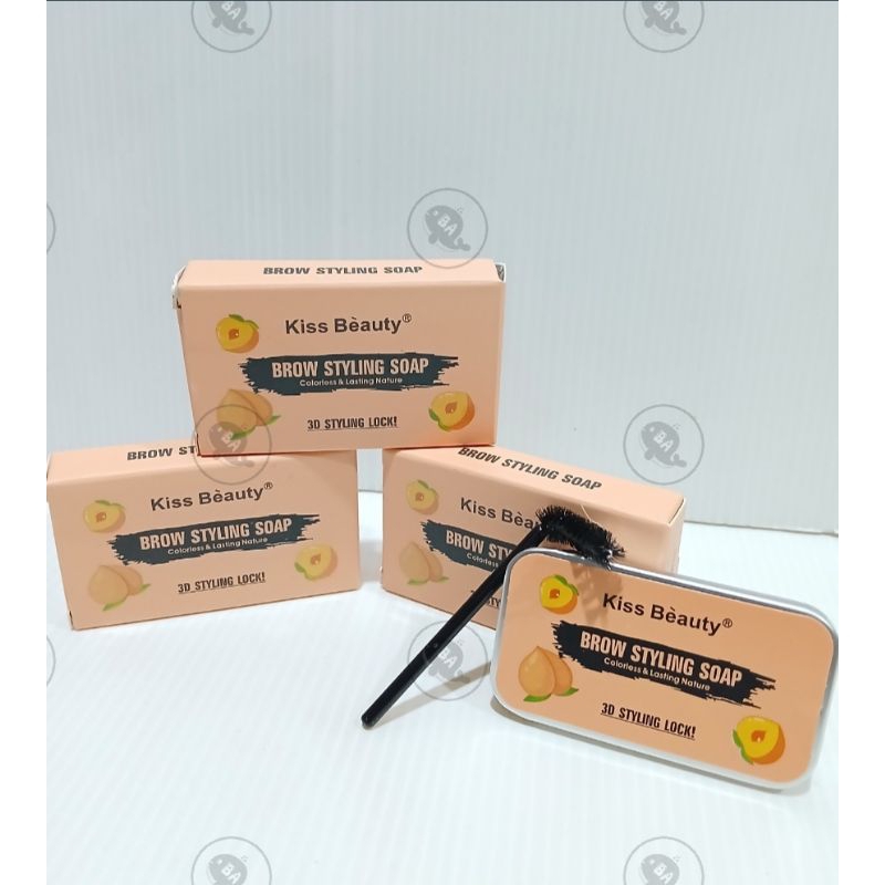 Jual KISS Beauty Brow Styling Soap-Sabun Perapih Alis Pelebat Alis Lem Alis Serat // SABUN ALIS ...