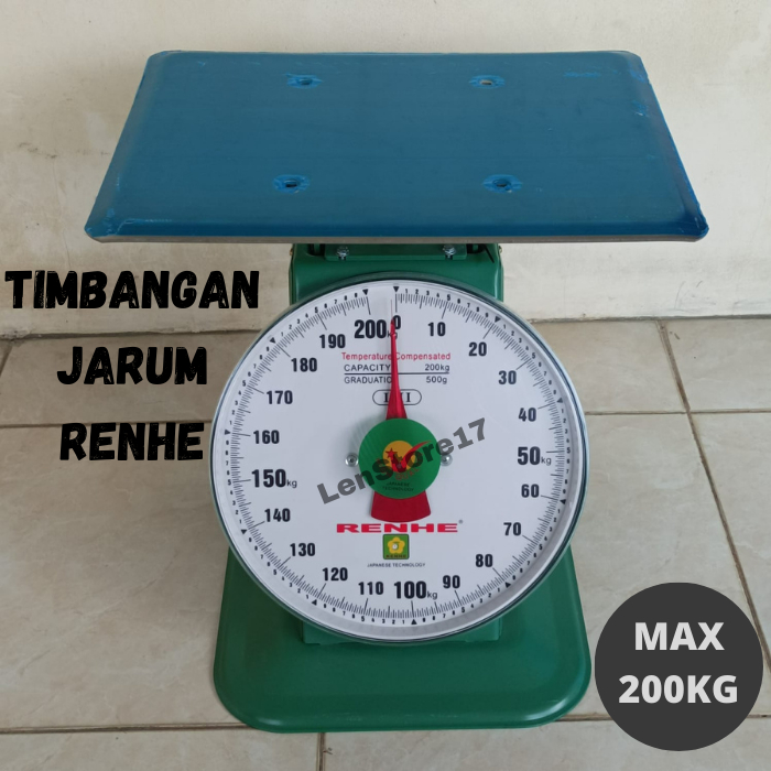 Jual Timbangan Duduk Jarum RENHE 200KG | Shopee Indonesia
