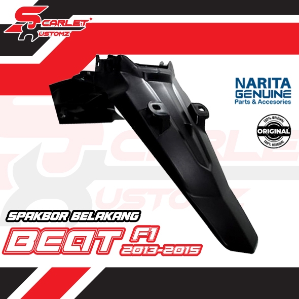 Jual NARITA Spoiler / Lumpur / Paru-Paru Beat FI 2012-2015 SC | Shopee ...