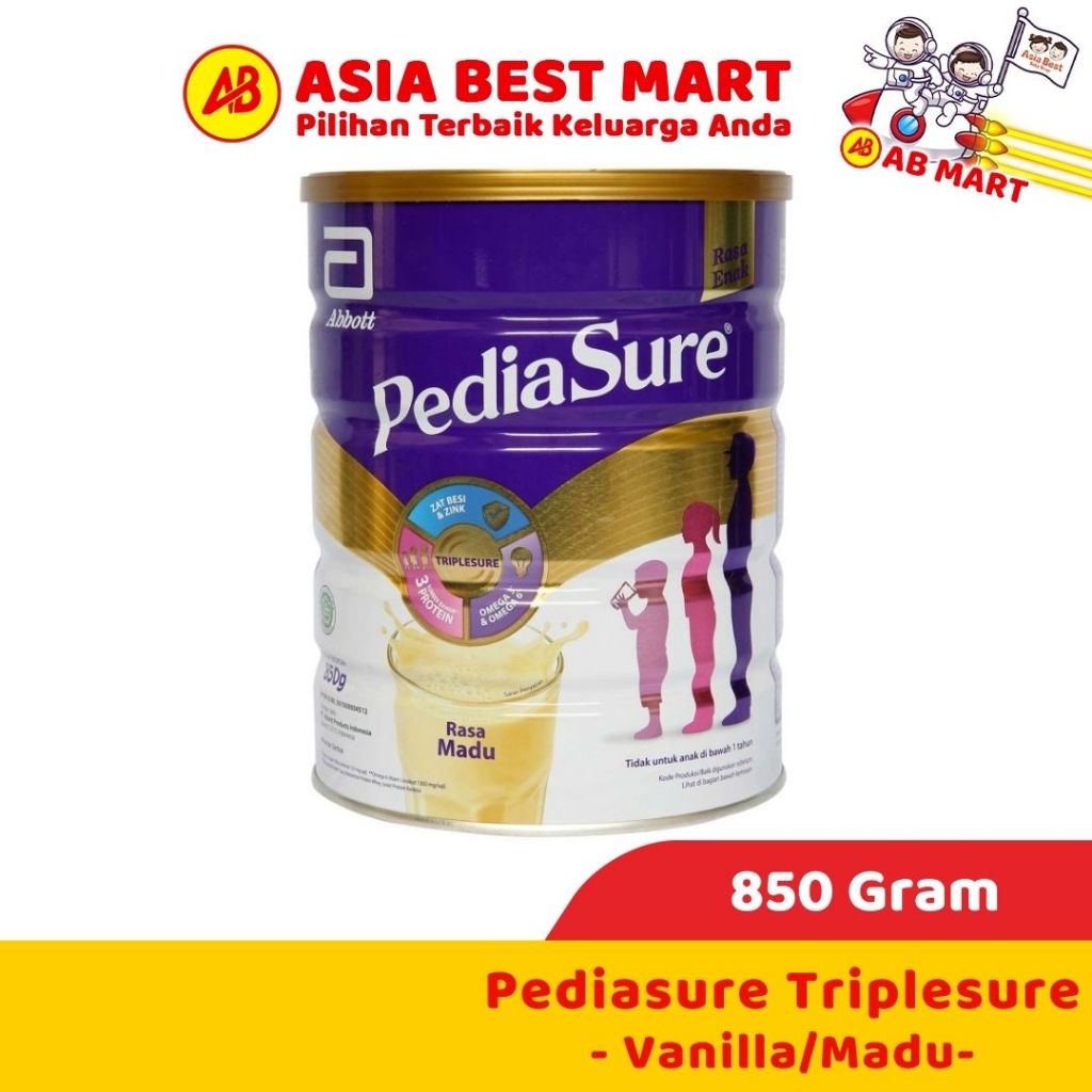 Jual Pediasure Triplesure 850gr Madu Vanilla Susu Bubuk Nutrisi Pertumbuhan Anak | Shopee Indonesia