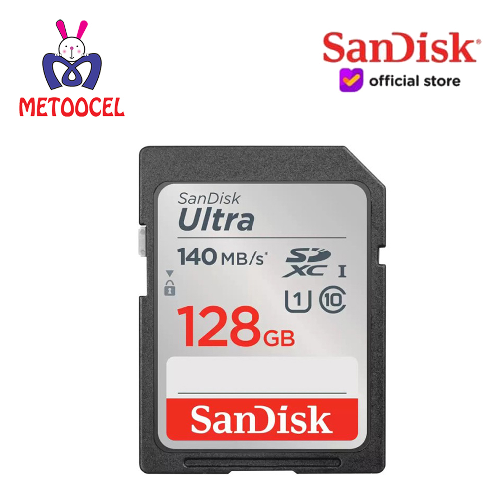 Jual SanDisk Ultra SDHC Card class 10 128GB SDCard SD Card Kartu Memori ...