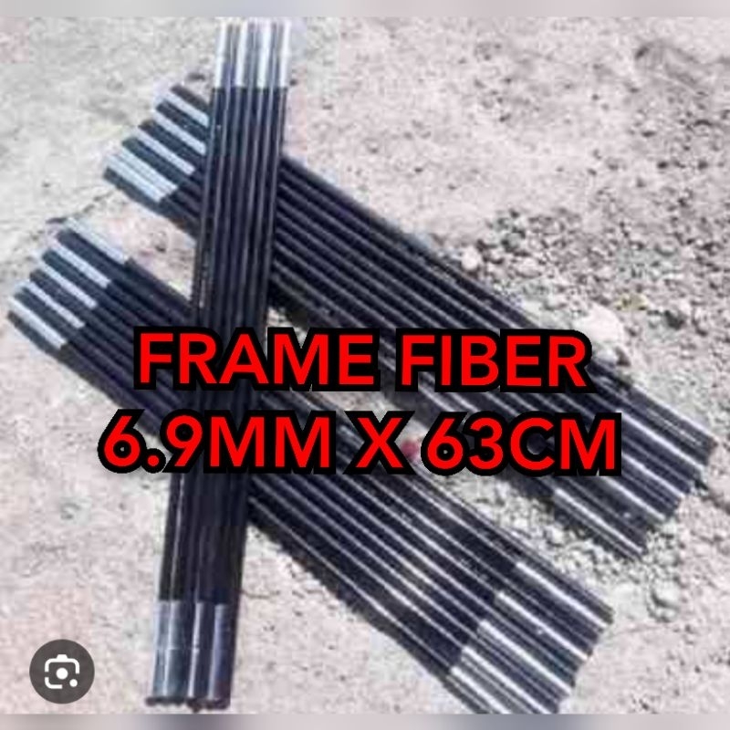 Jual FRAME FIBER TENDA SPEEDS FIBER 6.9x63 CM/ TIANG TENDA / RANGKA ...