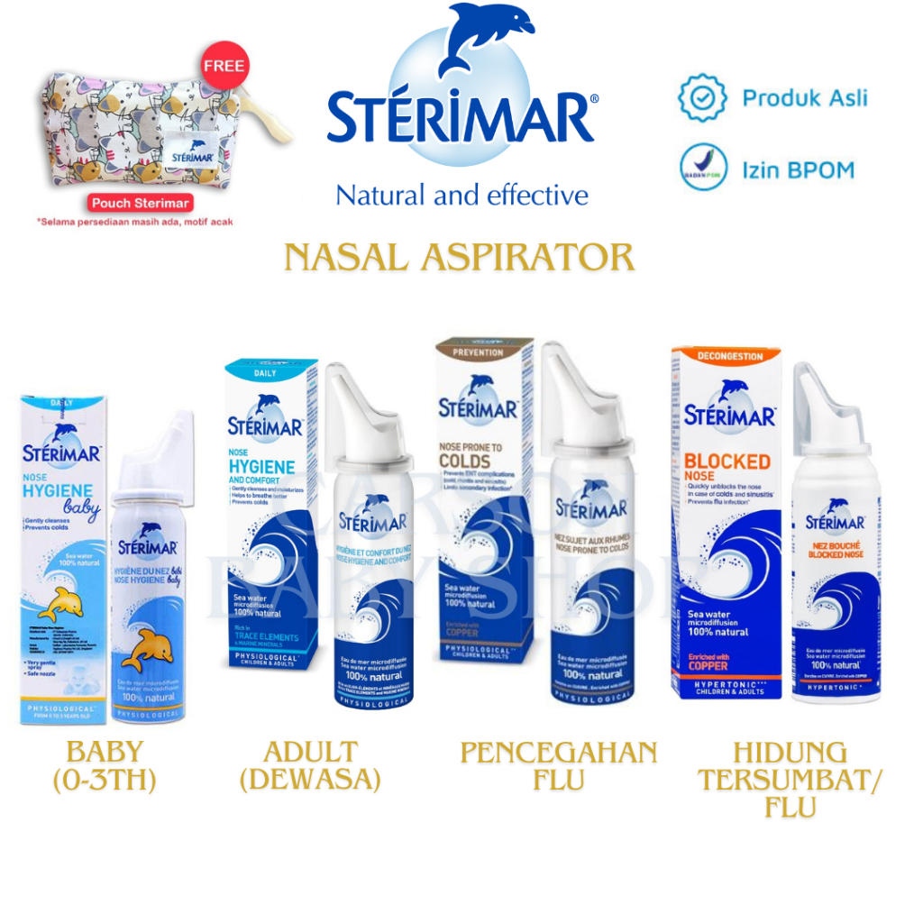Jual Sterimar Baby Nasal Hygiene|Pengencer Ingus Bayi|Sterimar Nose ...