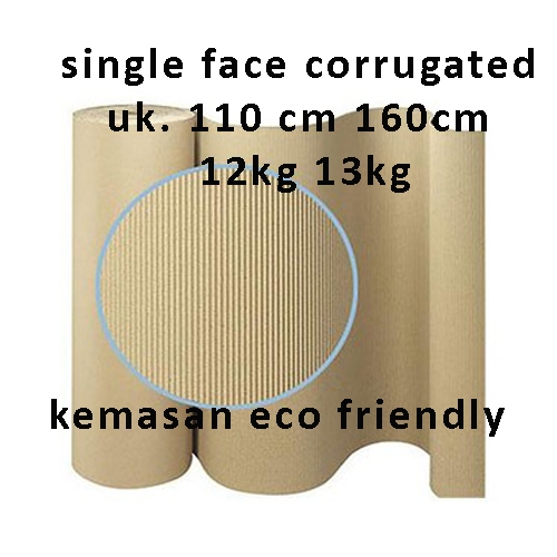 Jual Single Face 50-55CM 60CM 160 CM 110 CM 12KG 13KG Kardus Lembaran ...