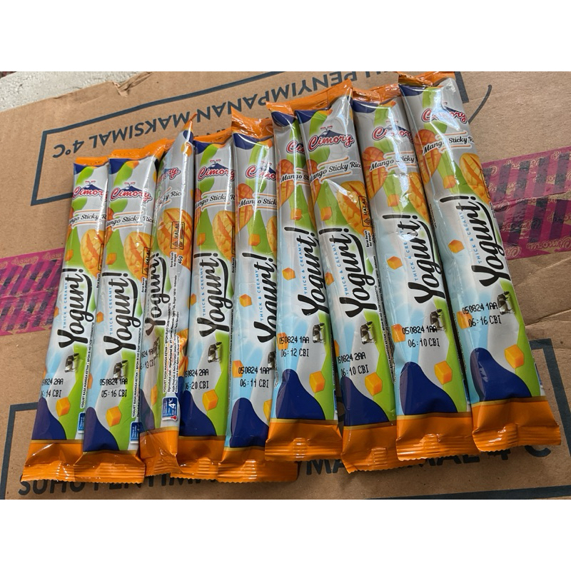 Jual cimory stick Mango sticky Rice 40gr squeeze mini 1 karton isi ...