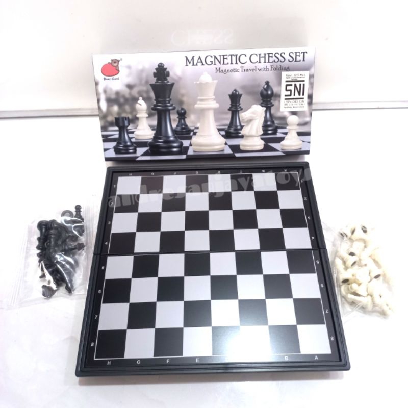 Jual Papan Catur Magnet Lipat Magnetic Chess Set | Shopee Indonesia