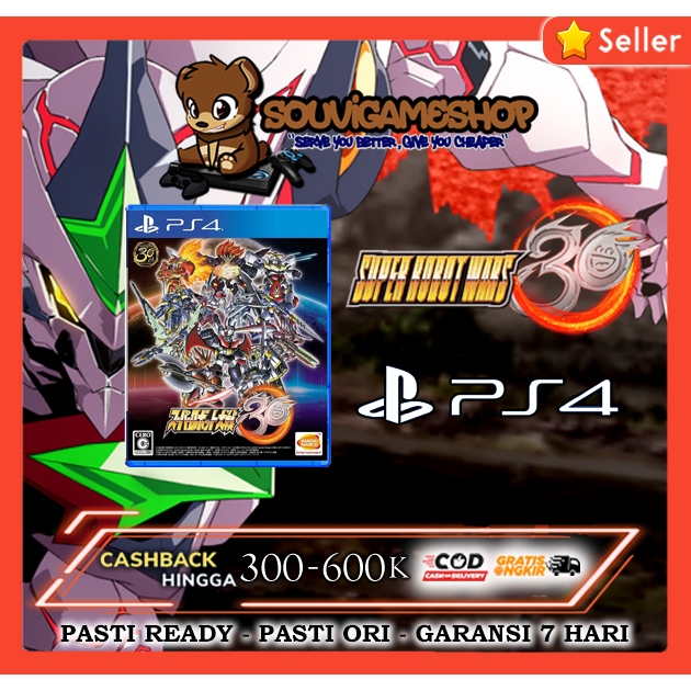 Jual PALING MURAH!! PS4 SUPER ROBOT WARS 30TH CD GAME BD PS 4 ENG ...