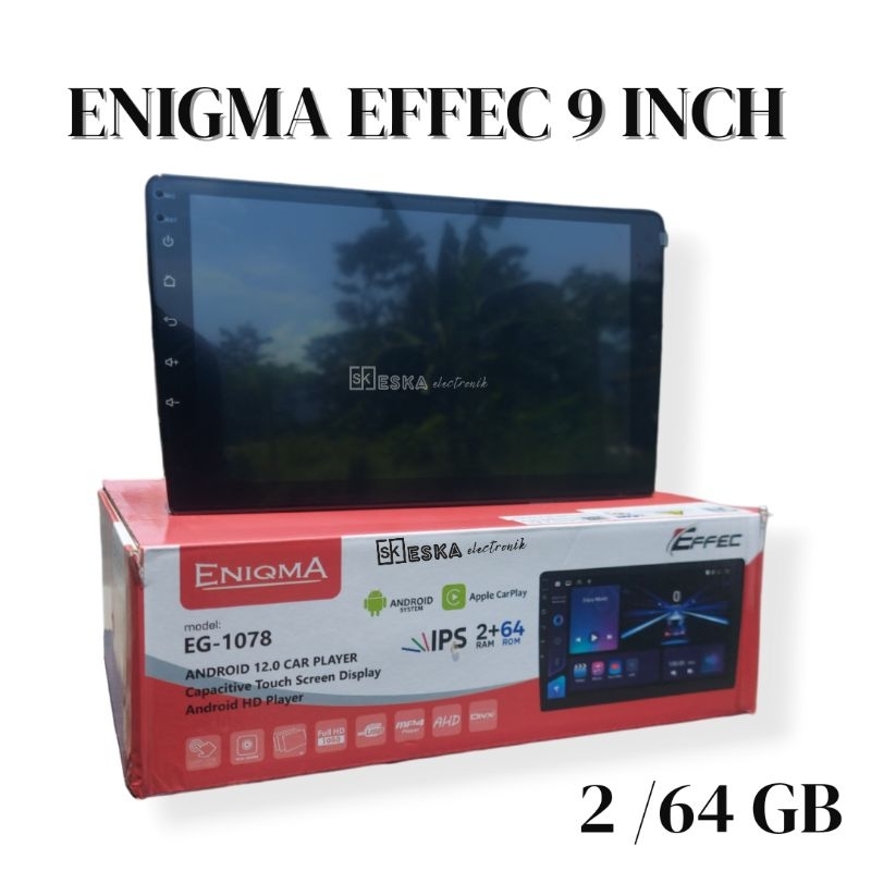Jual Headunit Android 9 inch Enigma Effec 2/64 GB Head unit Engma 9 ...