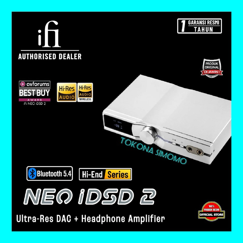 Jual iFi NEO iDSD 2 Ultra-Res Wireless DAC Headphone Amplifier / DAC Amp | Shopee Indonesia