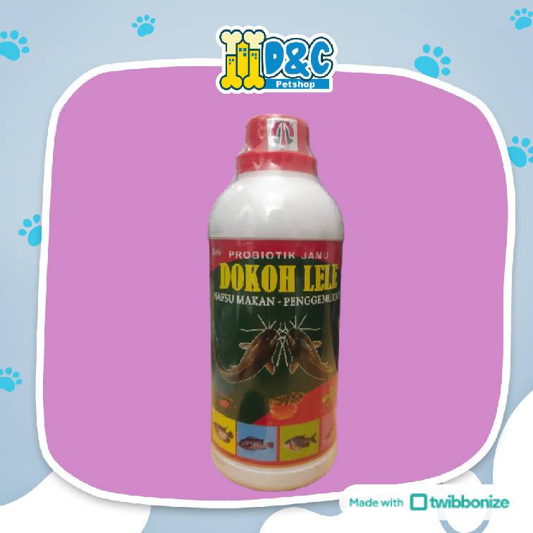 Jual DOKOH LELE PROBIOTIK 500ML - PROBIOTIK JAMU PENAMBAH NAFSU MAKAN ...