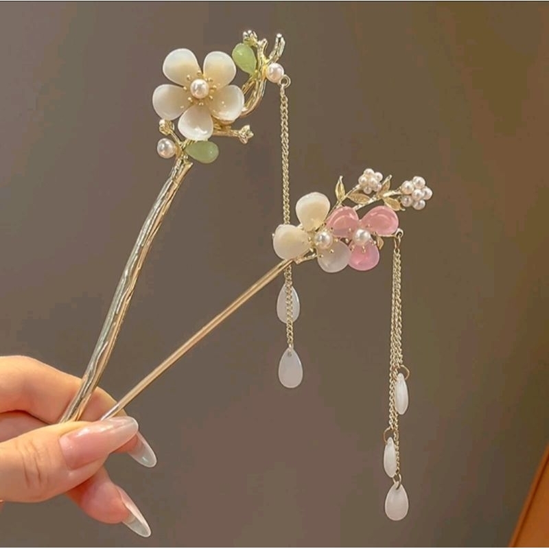 Jual tusuk konde jepit rambut chinese oriental aksesoris sangjit ...