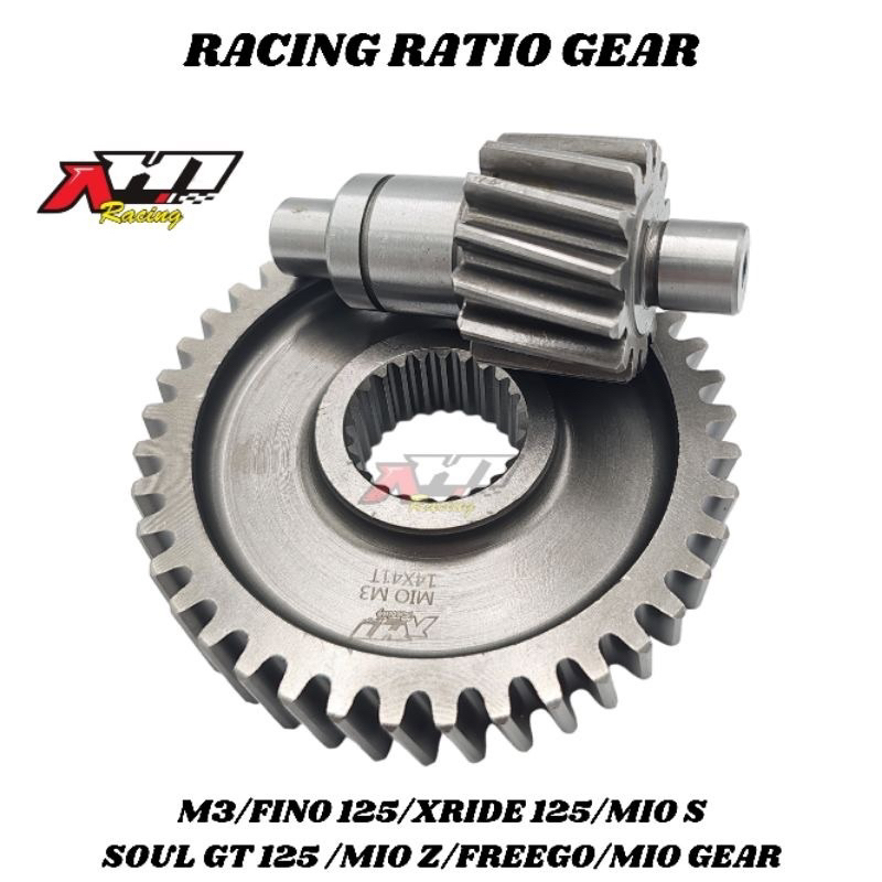 Jual GEAR GIGI RATIO RASIO MIO FINO NUOVO KARBU M3 XRIDE SOUL GT MIO J ...
