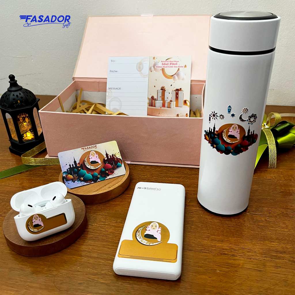 Jual GRATIS CUSTOM NAMA/INISIAL Paket Hampers Lebaran Idul Fitri Travel ...