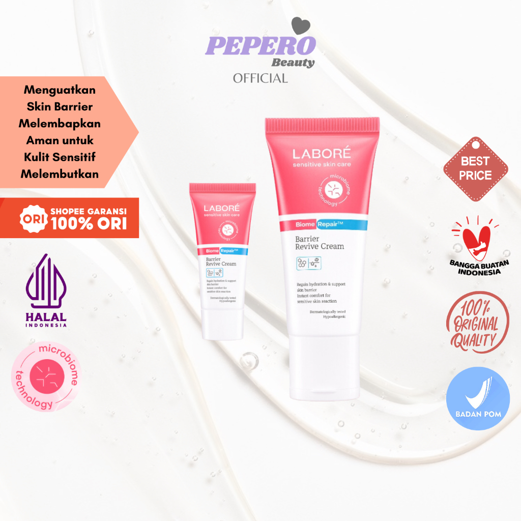 Jual LABORE BiomeRepair Barrier Revive Cream 10ml | 50ml - Krim ...