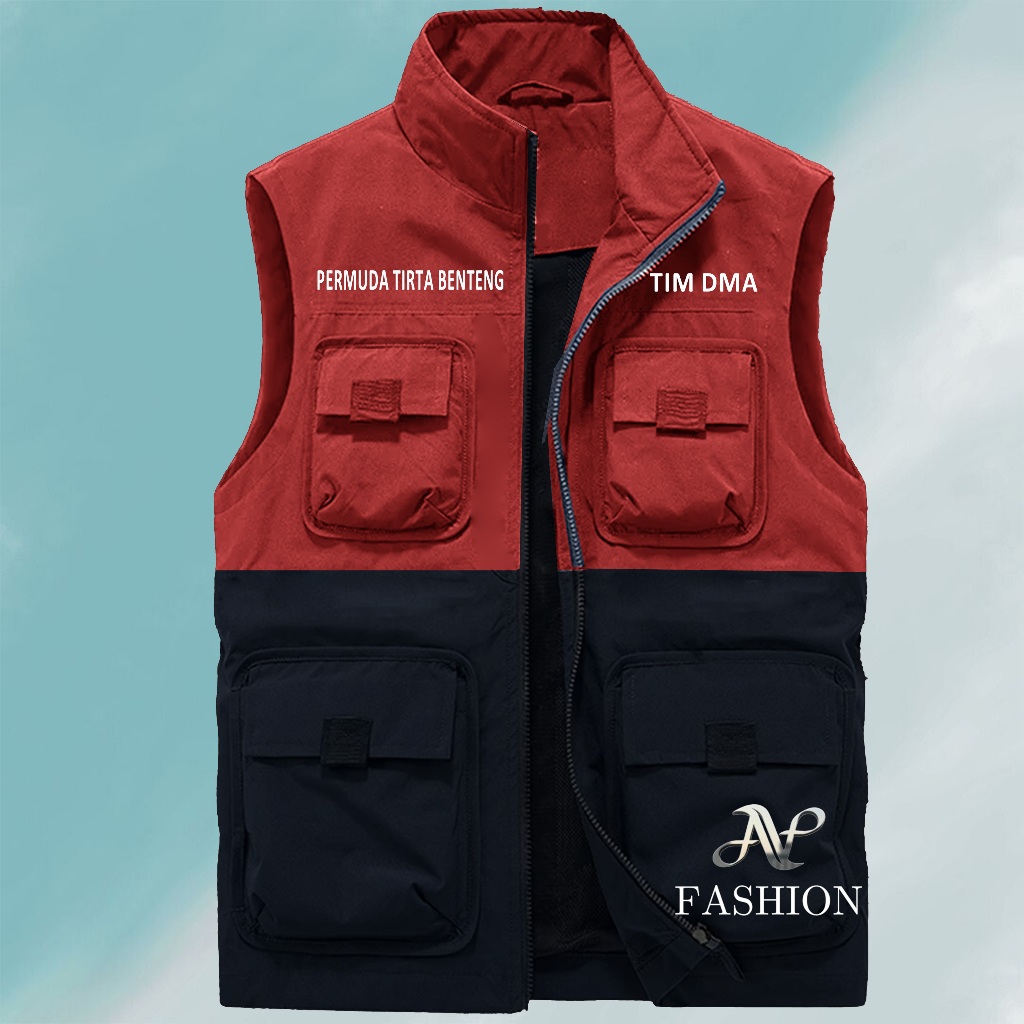 Jual ROMPI TACTICAL AUTDOOR MULTIFUNGSI ROMPI CARGO BANYAK SAKU VEST ...