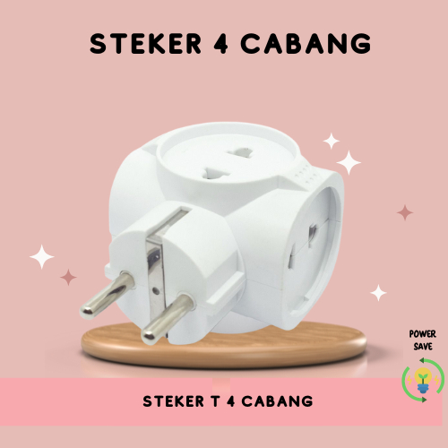 Jual STEKER 4 CABANG/STEKER T 4 CABANG/STEKER T 4 LUBANG SNI/STEKER ...
