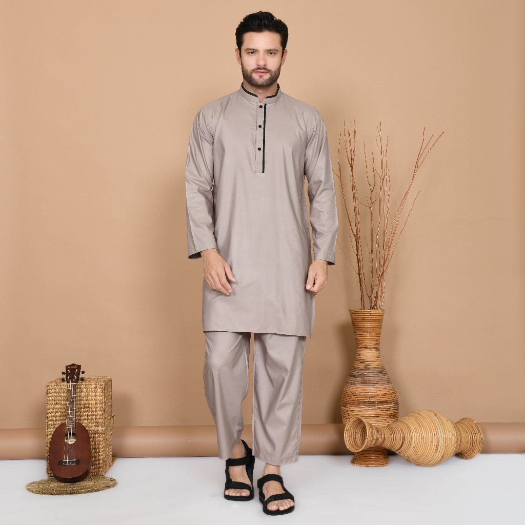 Jual Gamis Setelan Pakistan Pria Modern Shamad SS-204 | Shopee Indonesia