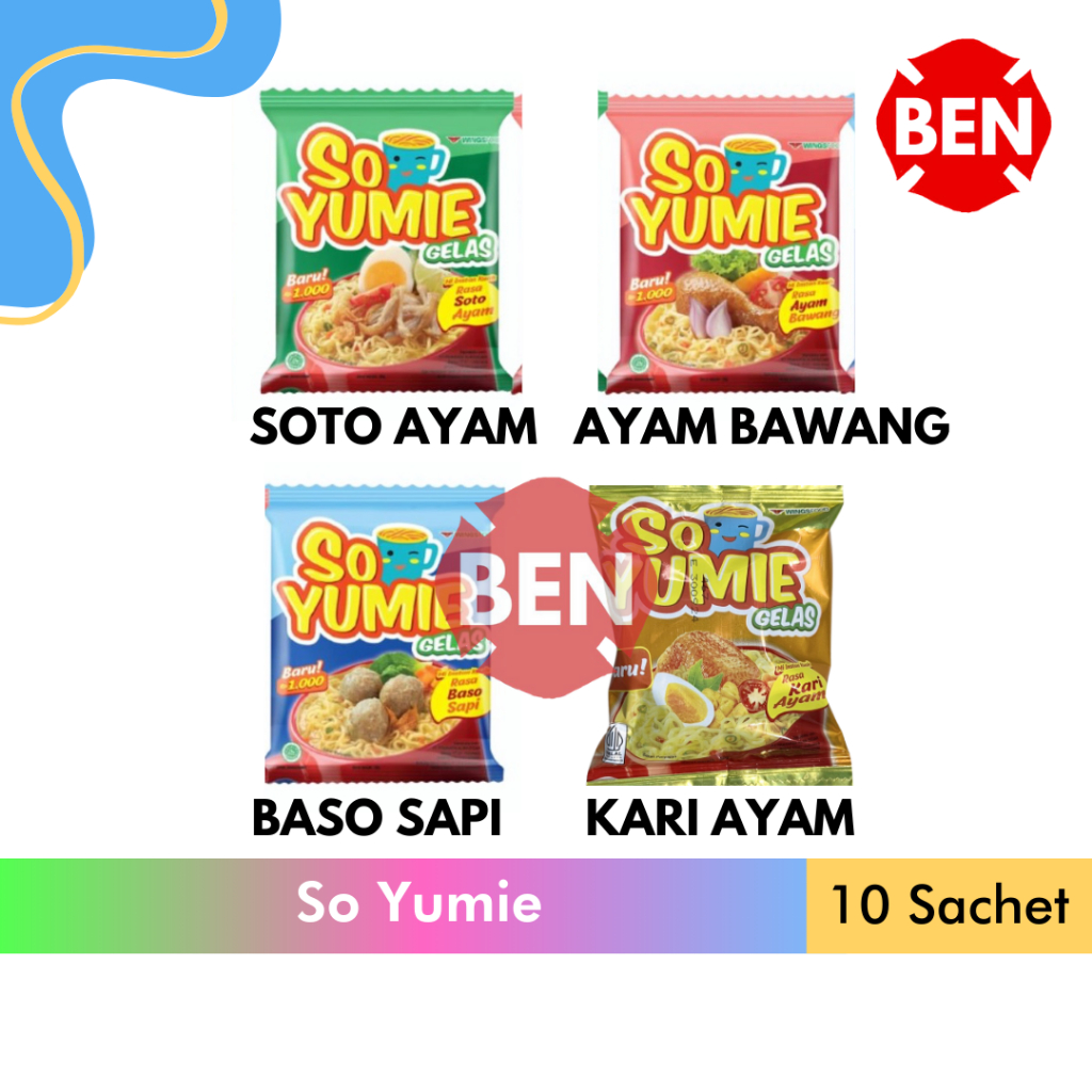 Jual So Yumie Gelas BASO SAPI / AYAM BAWANG / SOTO AYAM / KARI AYAM 1 ...