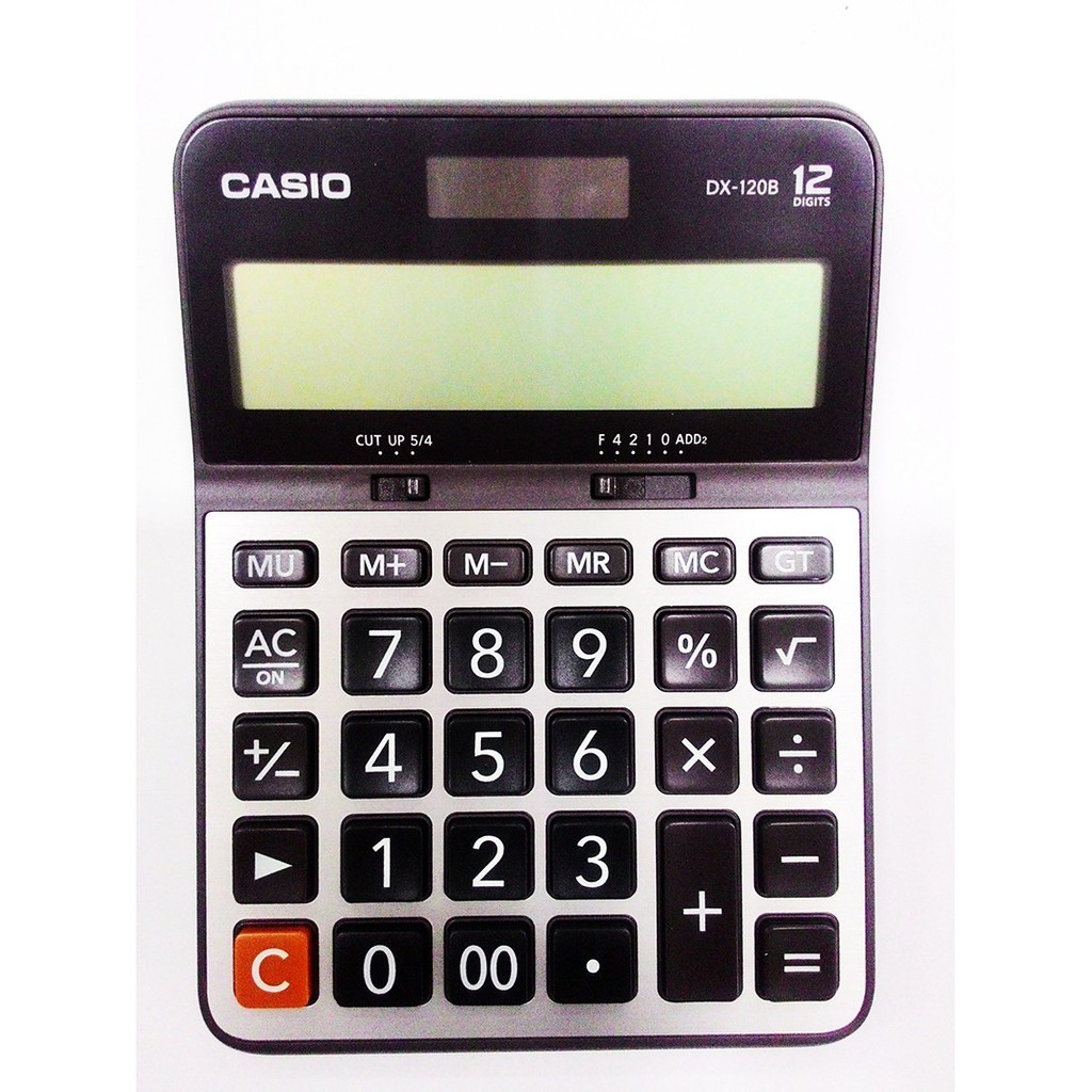 Jual Casio Kalkulator DX-120B ORIGINAL 12 DIGIT GARANSI 1 TAHUN ...