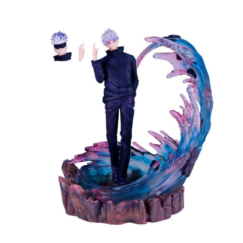 Jual Action Figure Gojo Satoru Statue Jujutsu Kaisen Special Effect 2 ...